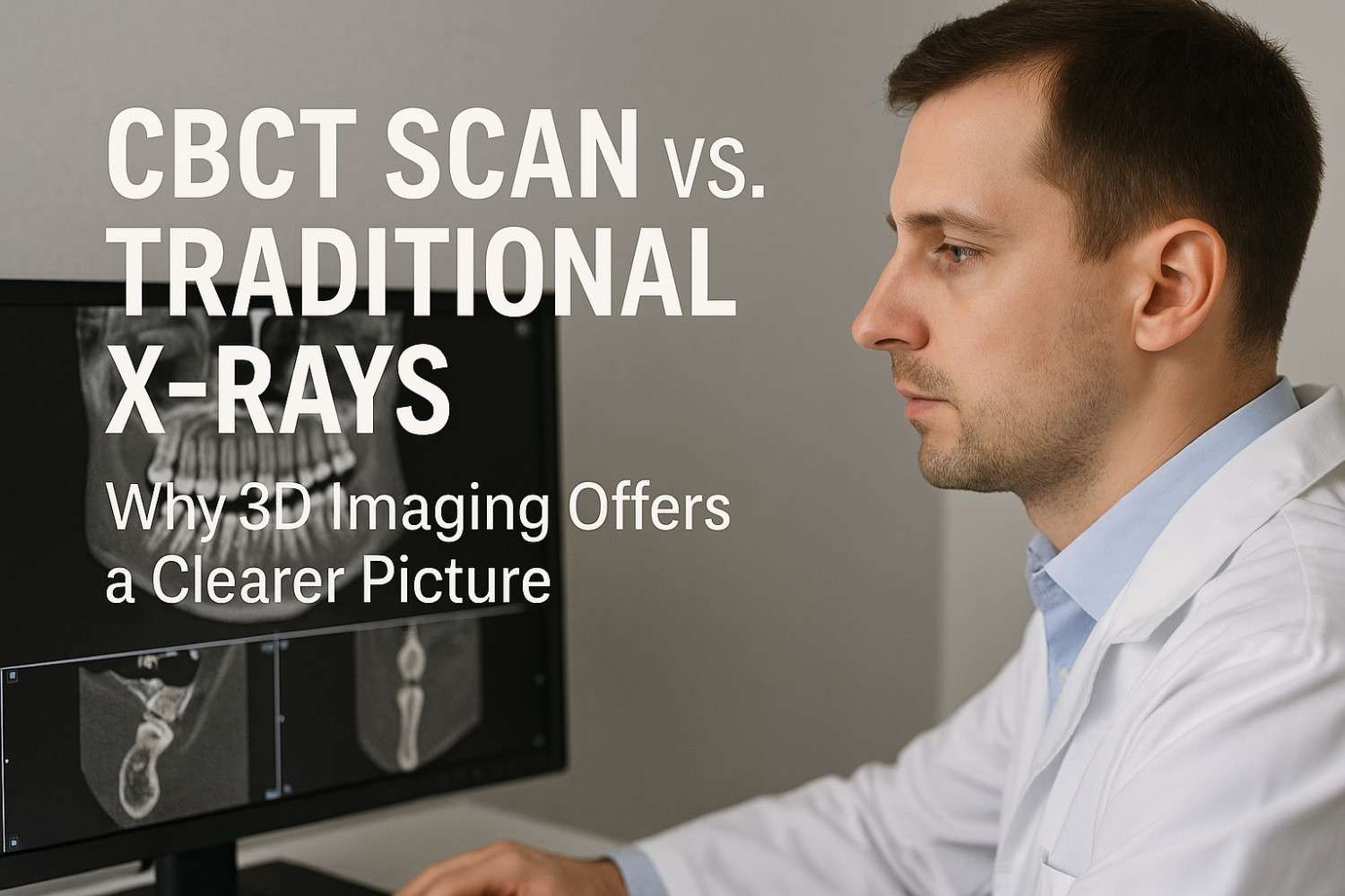 CBCT Scan vs. Traditional X-Rays: Why 3D Imaging is a Clear way
